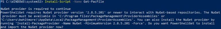 Generate Office 365 PAC Files with PowerShell – byteben | a technical blog